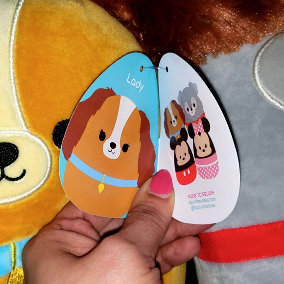Squishmallows | Toys | Squishmallow 8 Disney Lady The Tramp Set ...